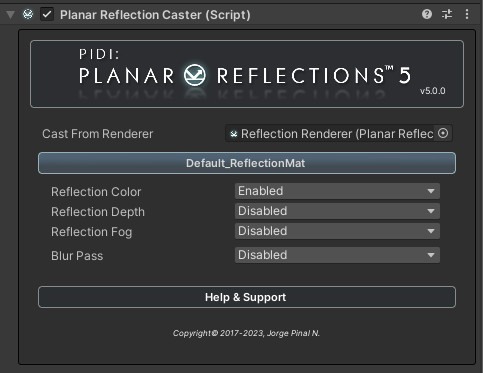 Planar Reflection Caster – Irreverent Software
